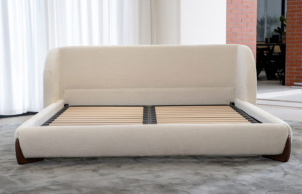 Custom Athena Fabric Upholstery Queen Bed | MIGLIO 5792