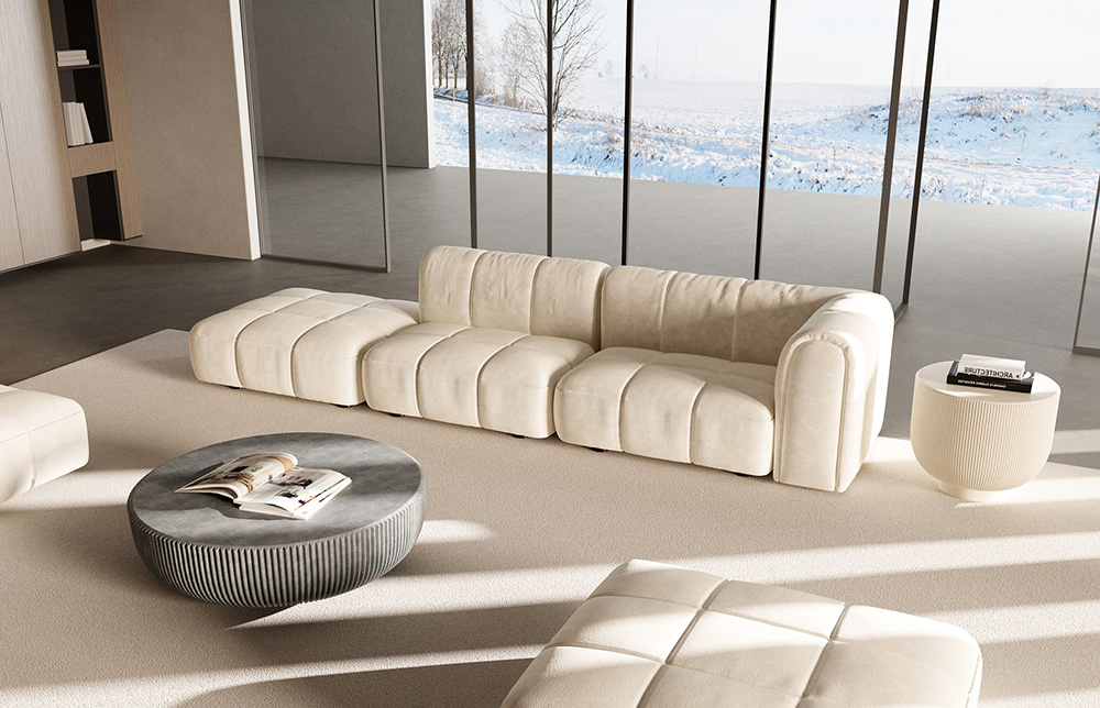Venus Minimalist Modular Sofa Manufacturer & Supplier | MIGLIO 5792